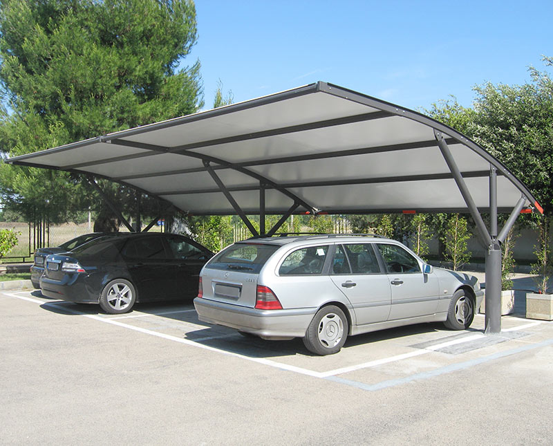 Tettoie e coperture per auto in acciaio zincato 4x4 5x5 5x6
